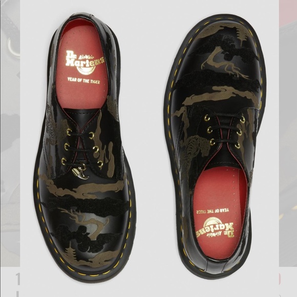 Dr. Martens | Shoes | Dr Martens 461 Year Of The Tiger Leather Oxford ...